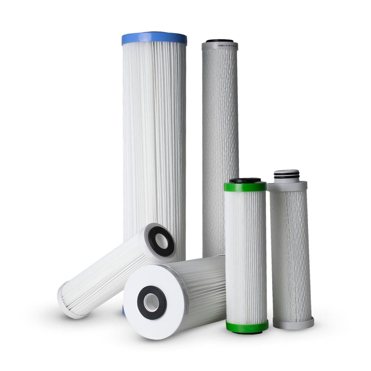 Elementos Filtrantes Laváveis Plissados Poly Flex para Retenção de ...